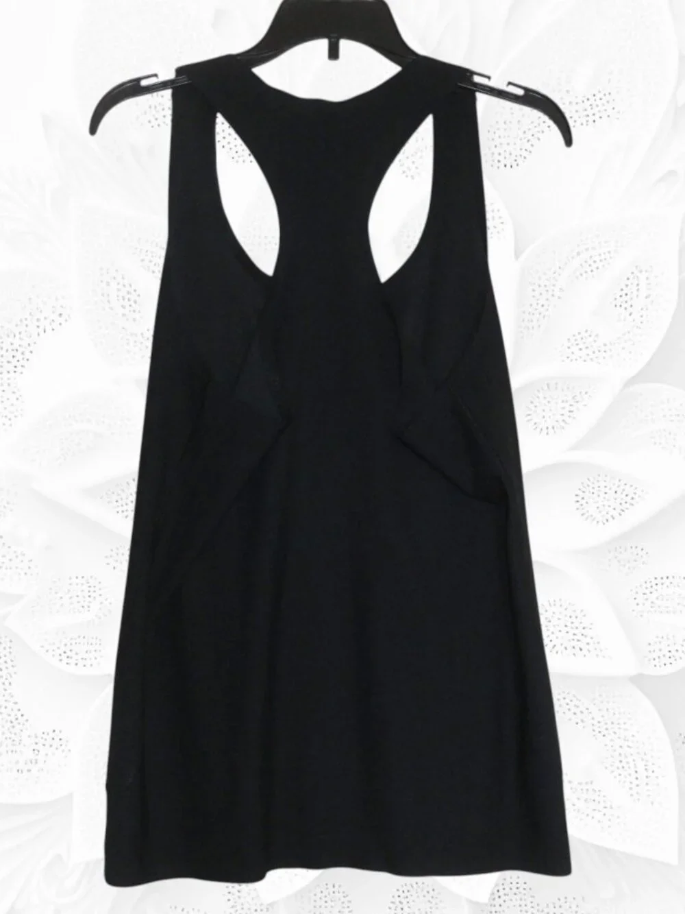 SPANX | Tops | Spanx Xl Black Racerback Tank Top | Poshmark